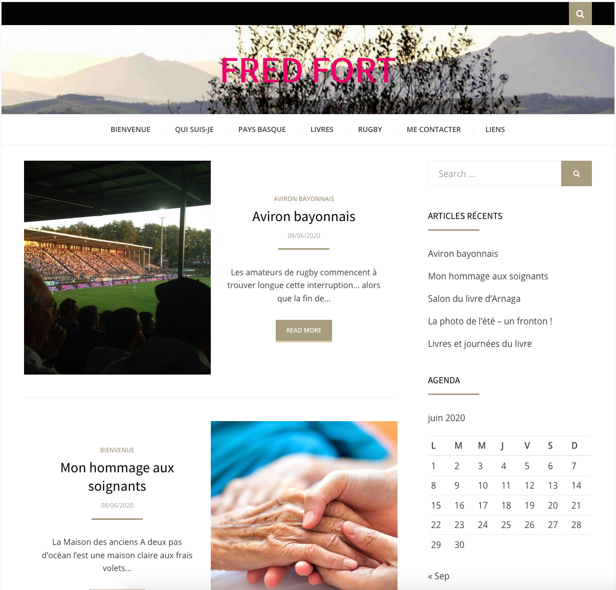 Un nouveau site ! - Fred Fort